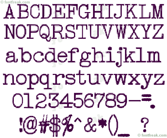 Font Freak, Type right! - by Johan Holmdahl Font Freak, Type right! - by Johan Holmdahl